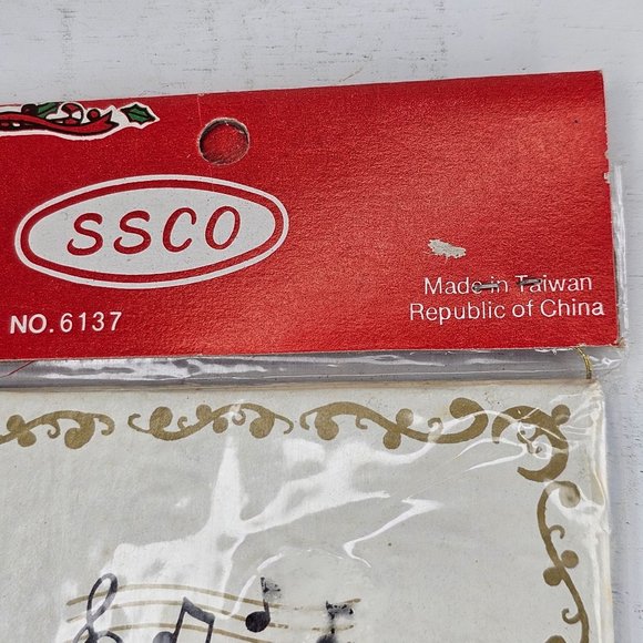 SSCO, Hobby Lobby | Holiday | Vintage Ssco Christmas Carols Mini Book Ornament Cloud Girl Boy ...